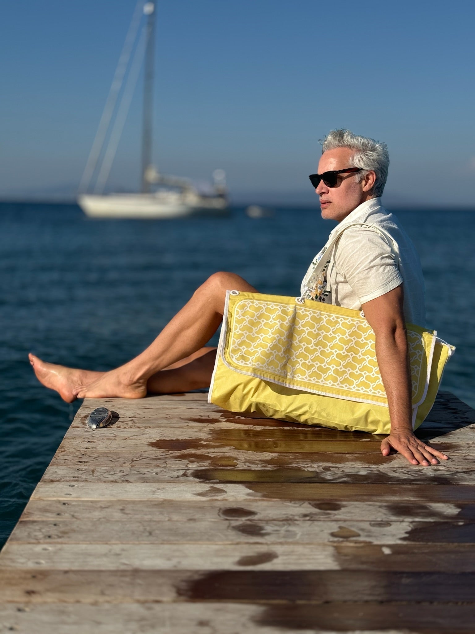 Floating in Mykonos: Best Beach Bars & Float Spots with Sand2Sea Bag